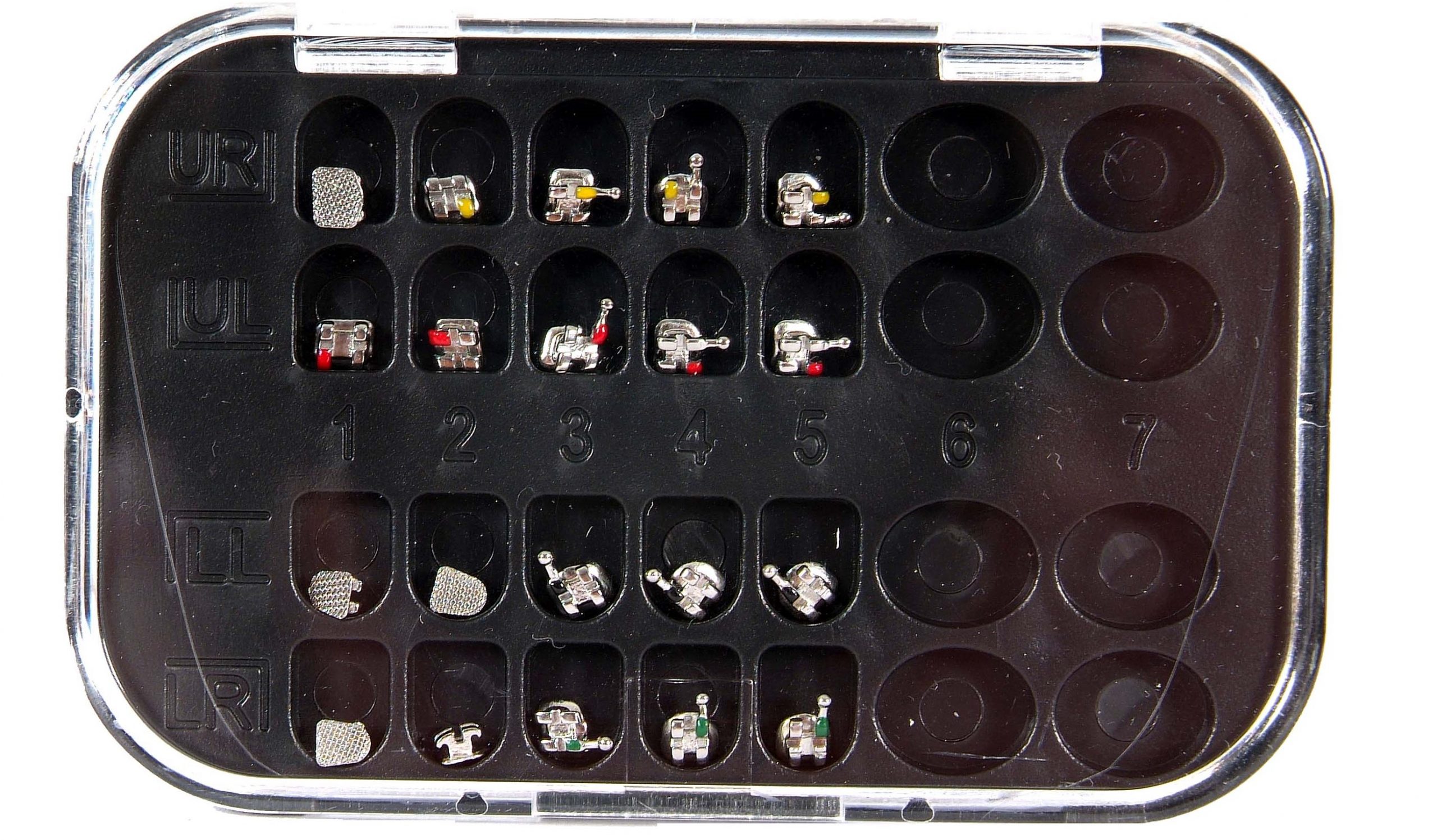 Set brackets metálicos Mini Roth | Dentaflux